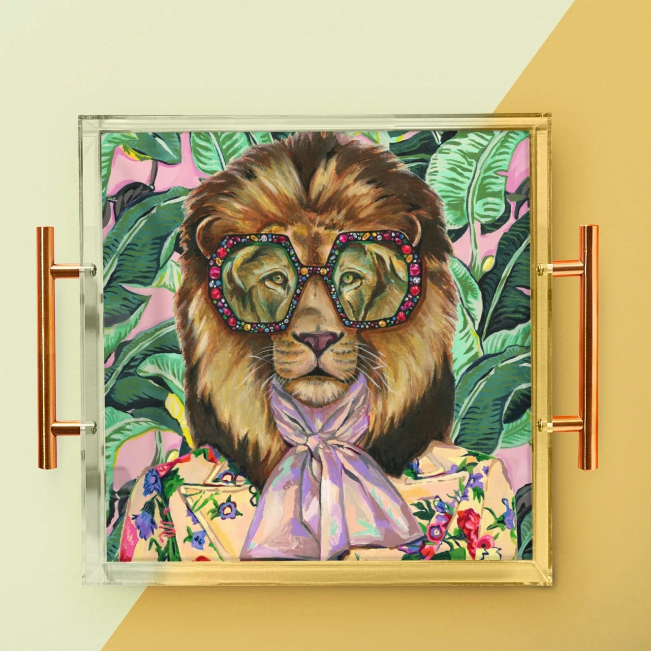 LOUIS THE LION LARGE TRAY